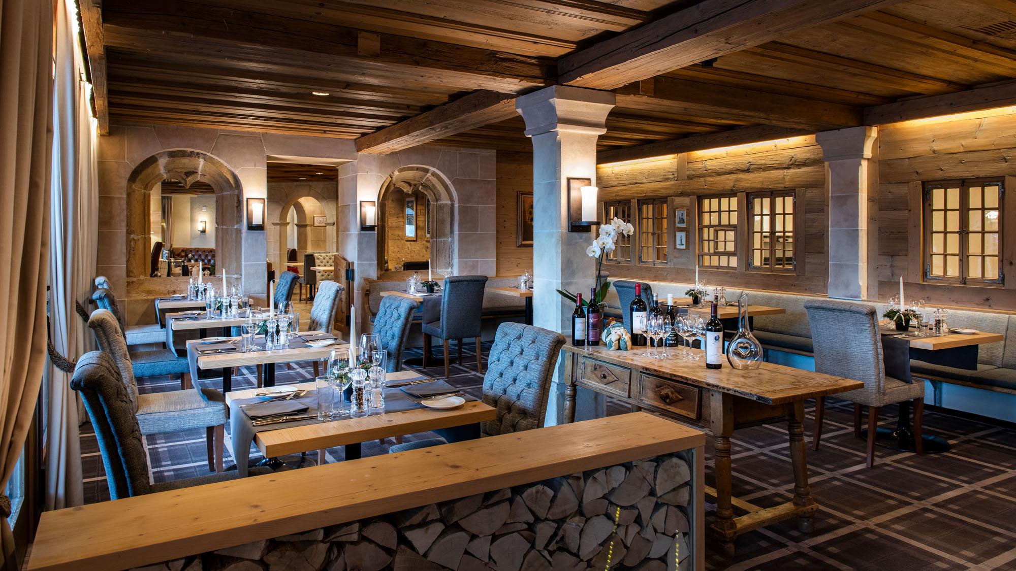 Restaurant Belle Epoque, Golfhotel Les Hauts de Gstaad & Spa