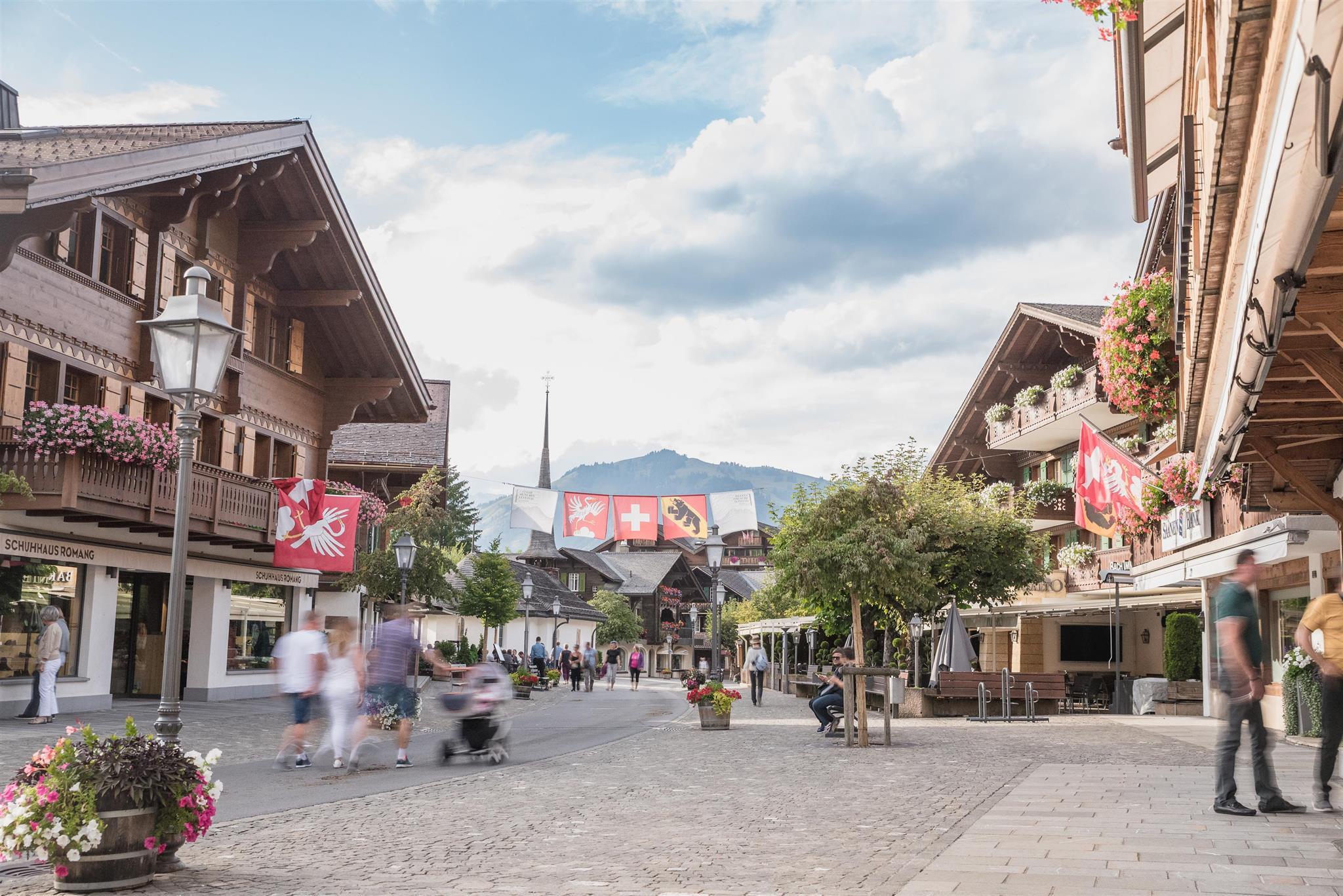 Gstaad: World-renowned, sophisticated traffic-free chalet village
