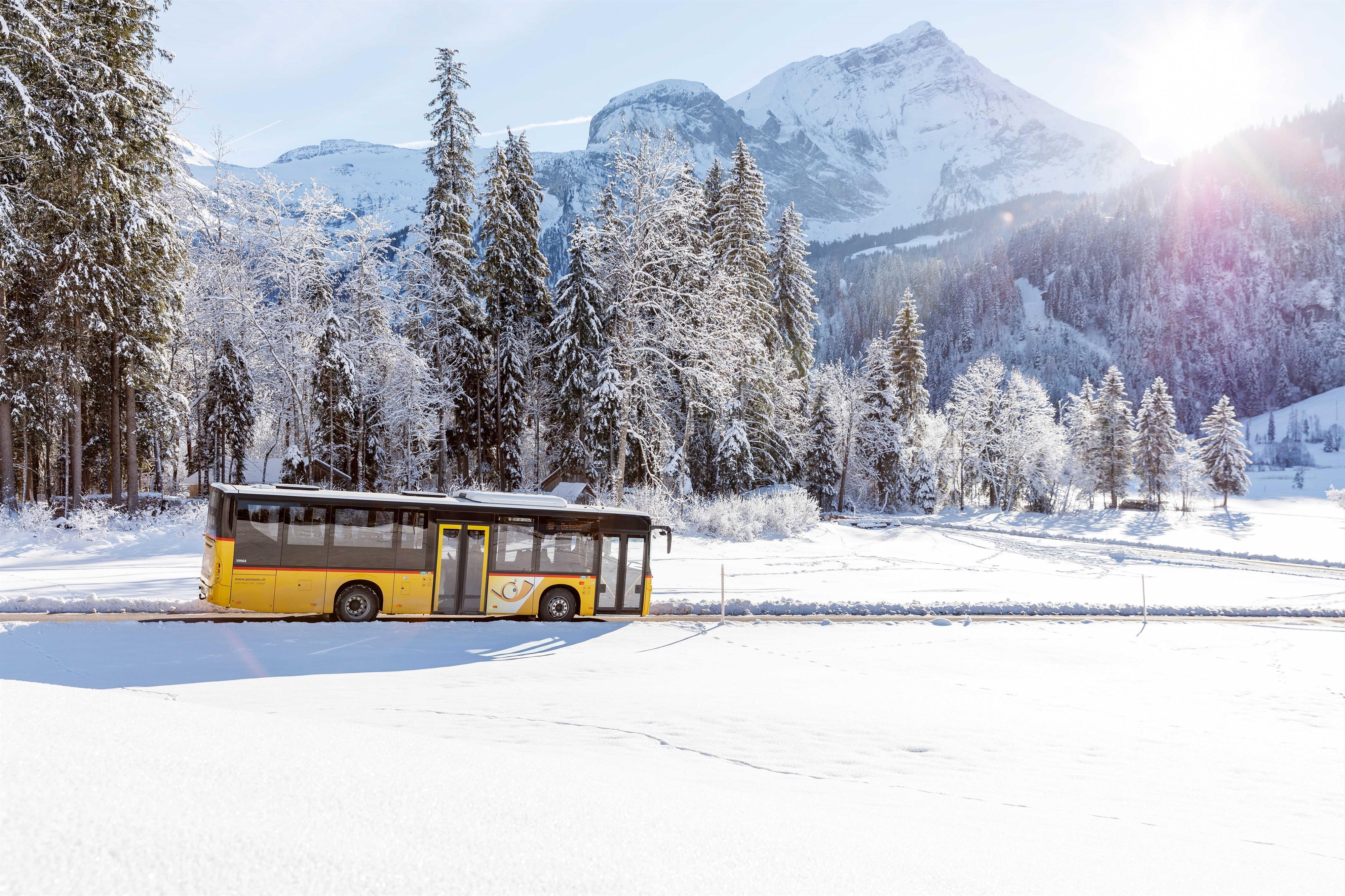 Ski bus Gstaad - Col du Pillon - Les Diablerets