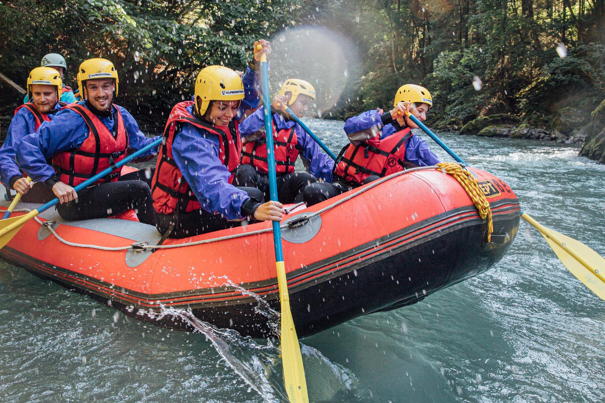 Wochenprogramm - River Rafting