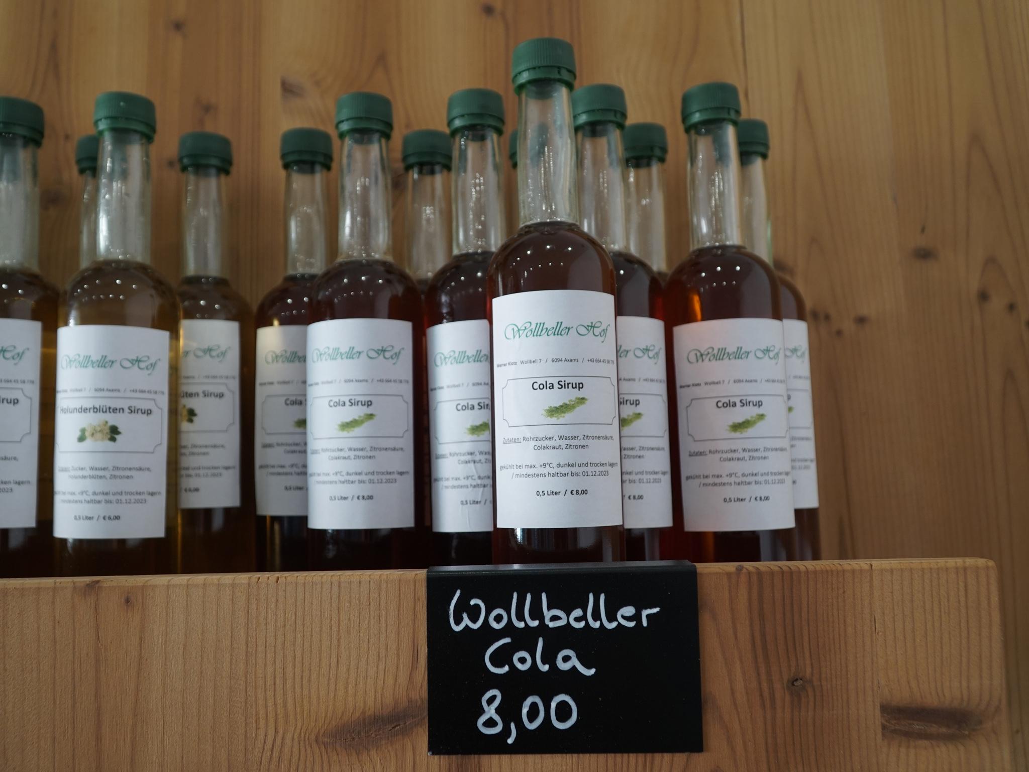 Wollbeller Hof - Self-service farm shop - MUTTERERALM INNSBRUCK