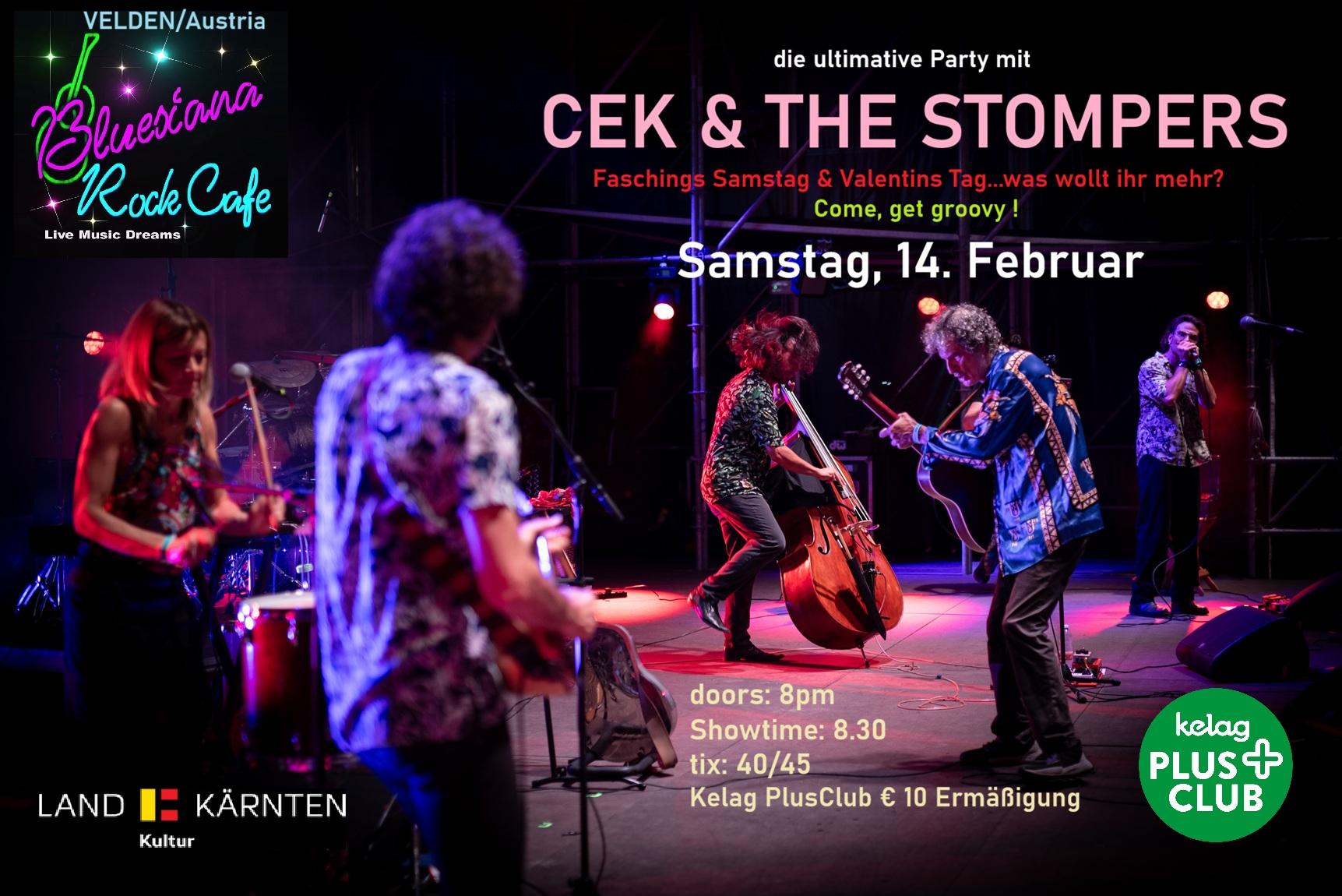 Konzert: Cek & The Stompers "Blues-New Orleans Rhythm"