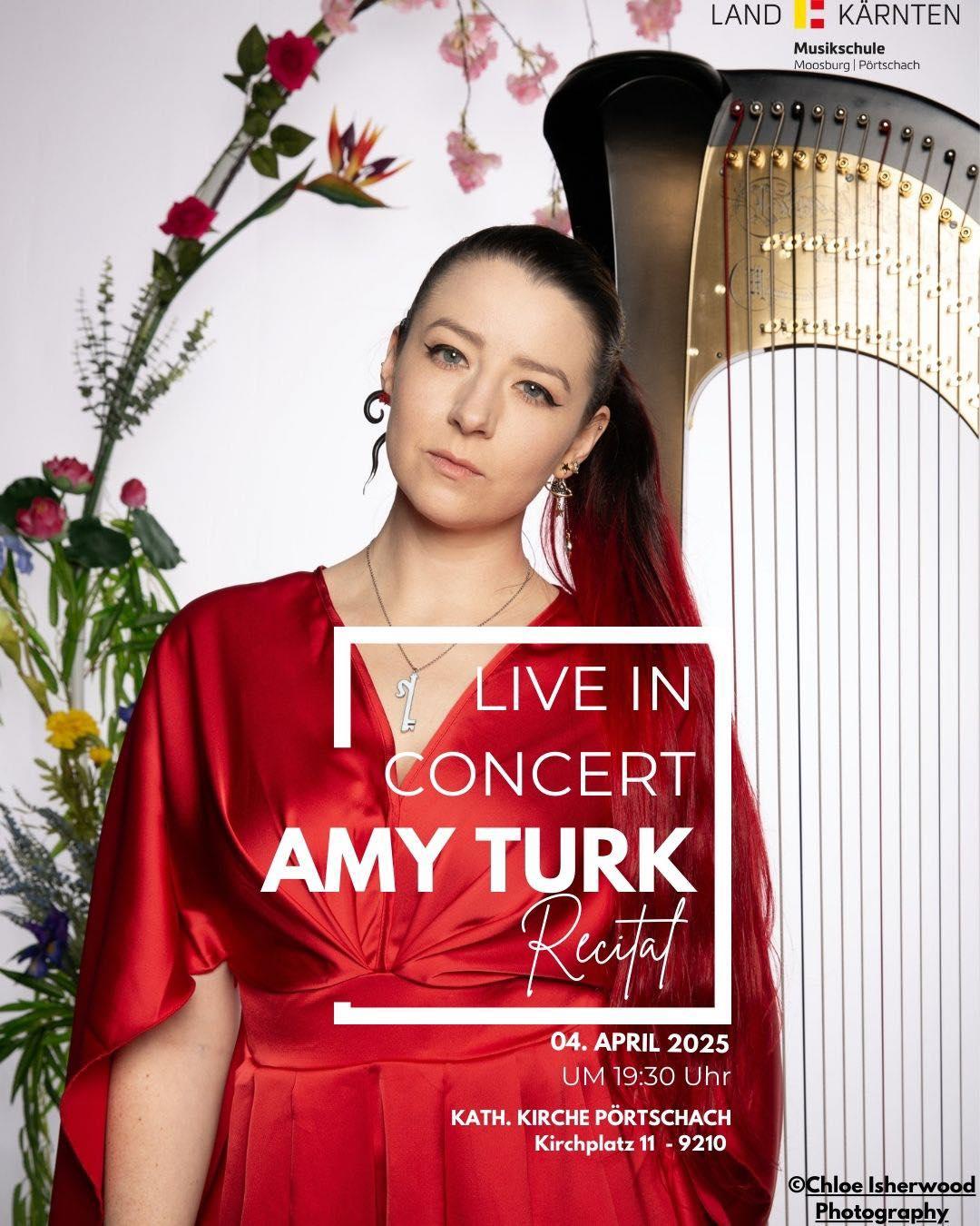 Live in Concert | Harfen-Virtuosin Amy Turk