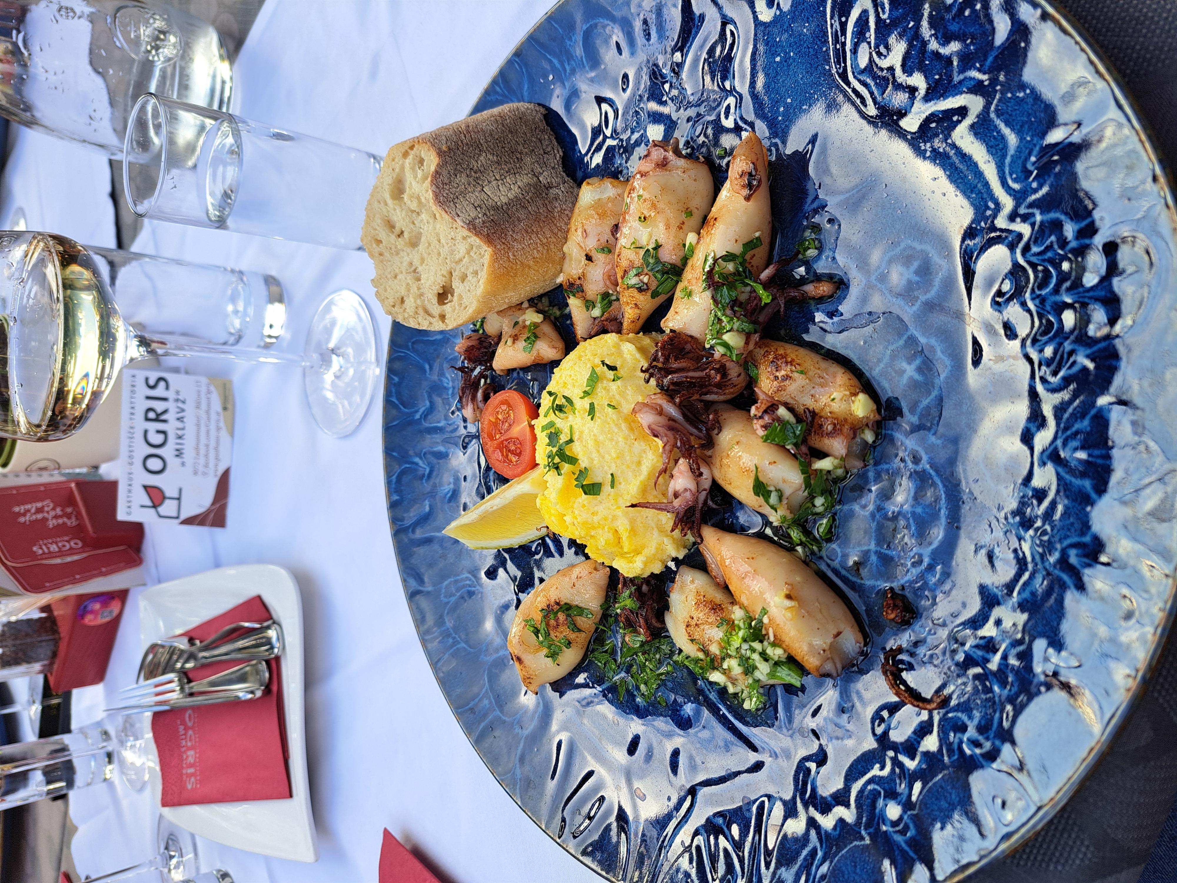 Cocktail und Calamari