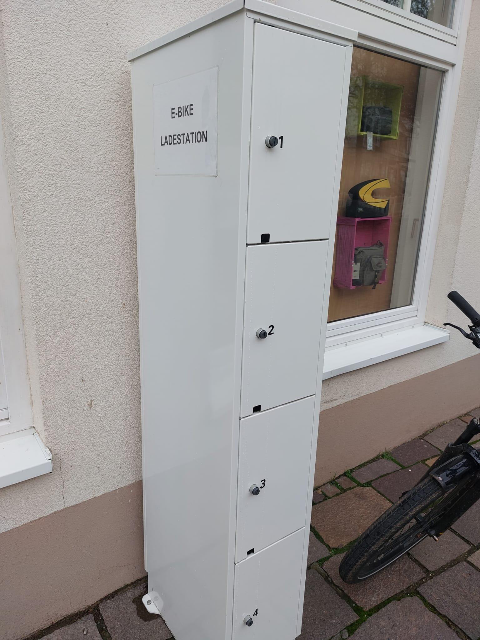 E-Bike Ladestation Marktplatz Neuerburg