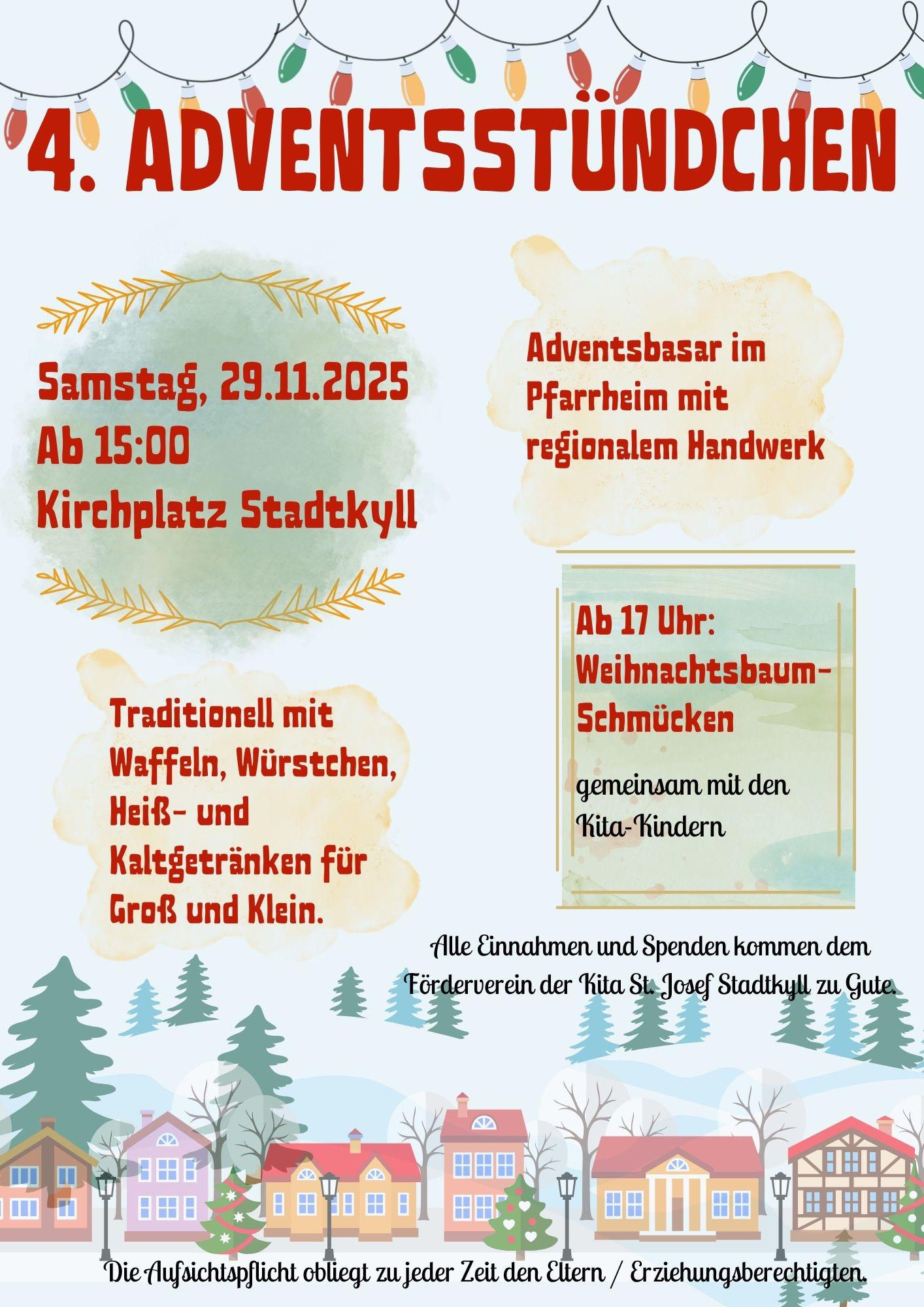 4. Adventsstündchen in Stadtkyll