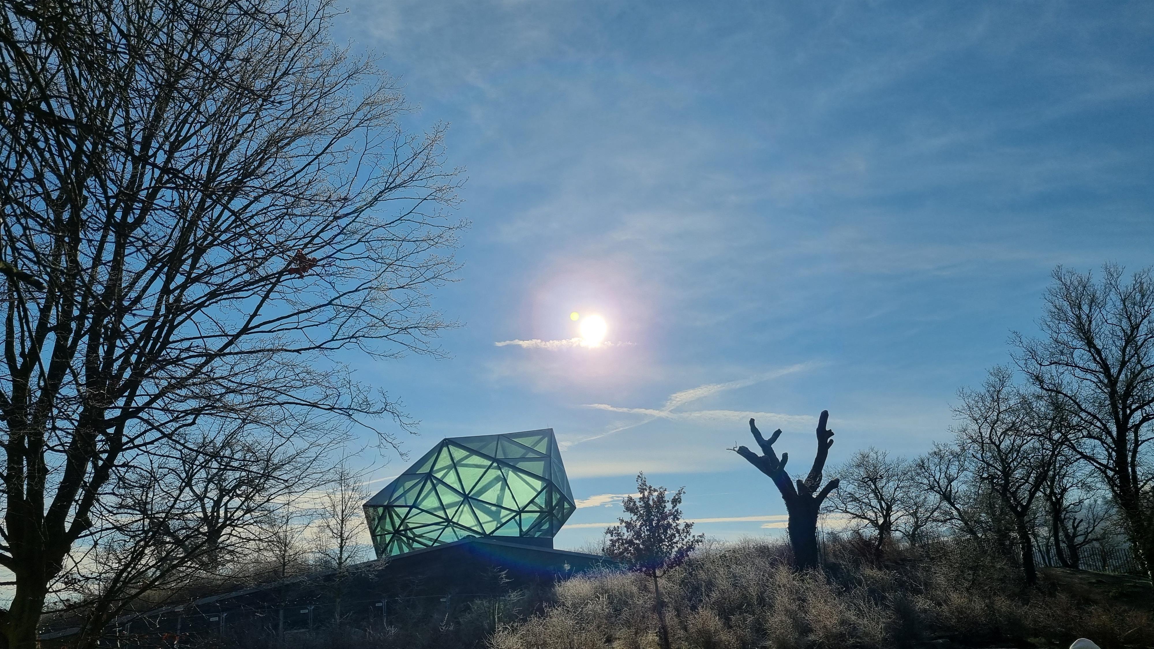 Gläserner Fels auf dem Loreley Plateau