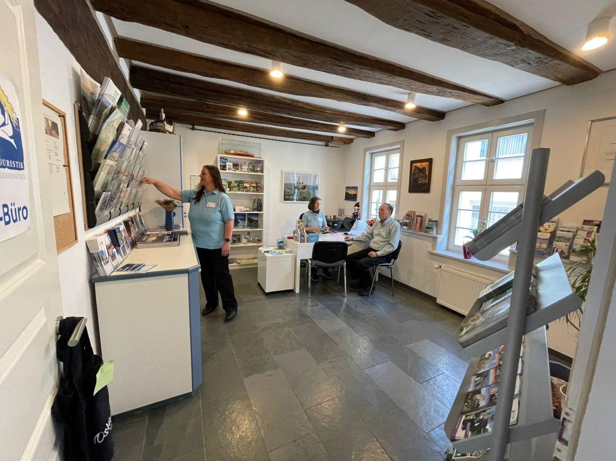 Tourist-Information im Rathaus Osterspai