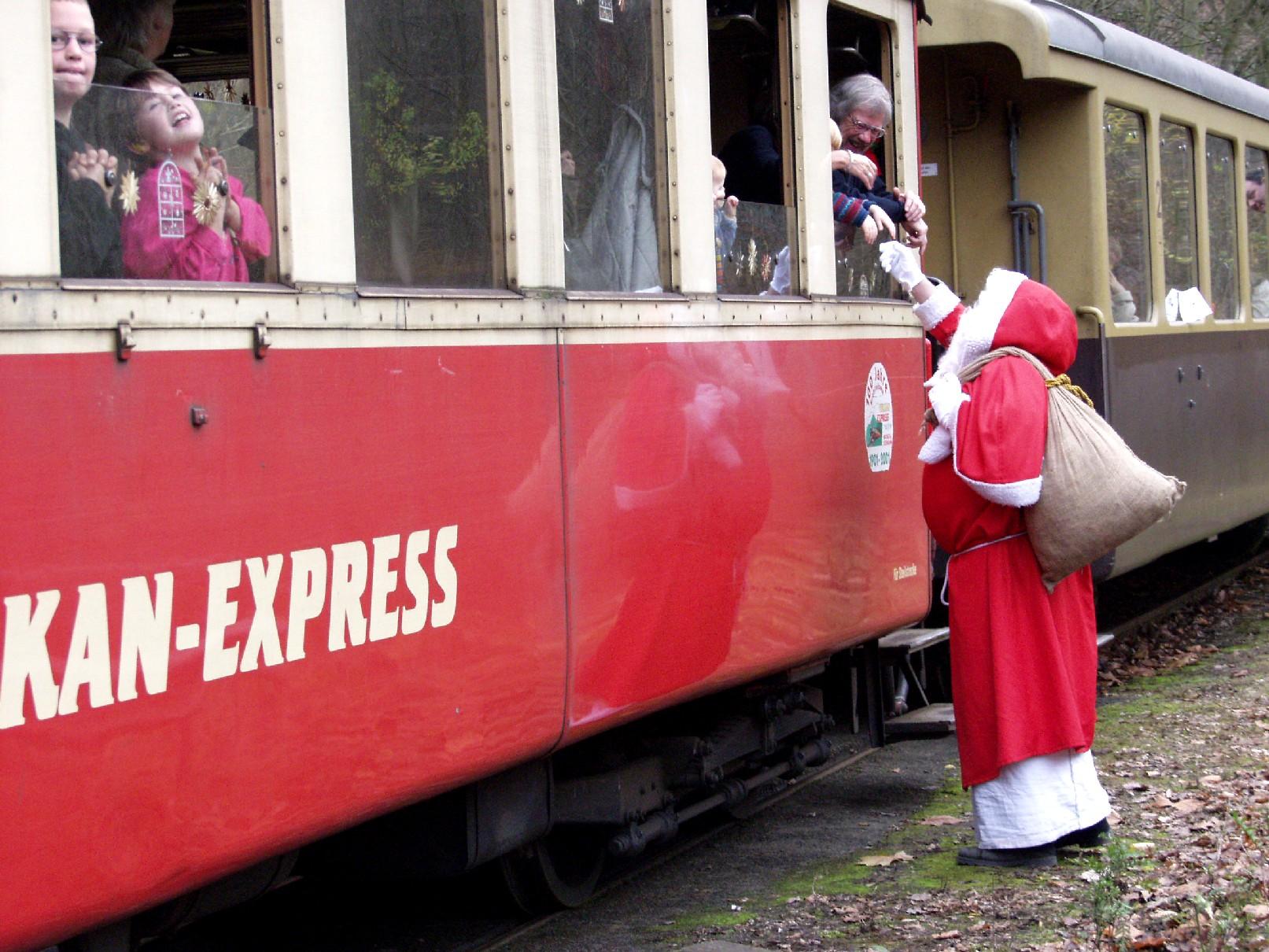 Nikolausfahrten mit dem Vulkan-Expreß