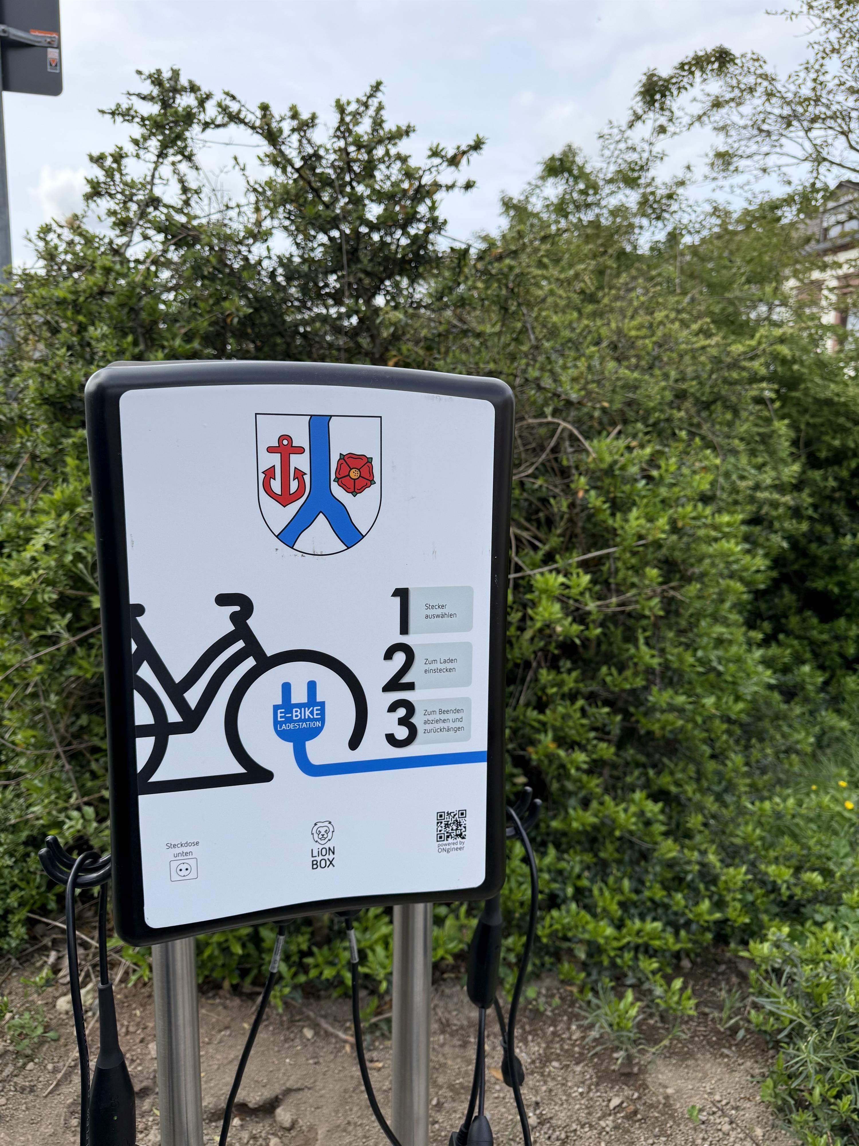 E-bike charging station Am Markt