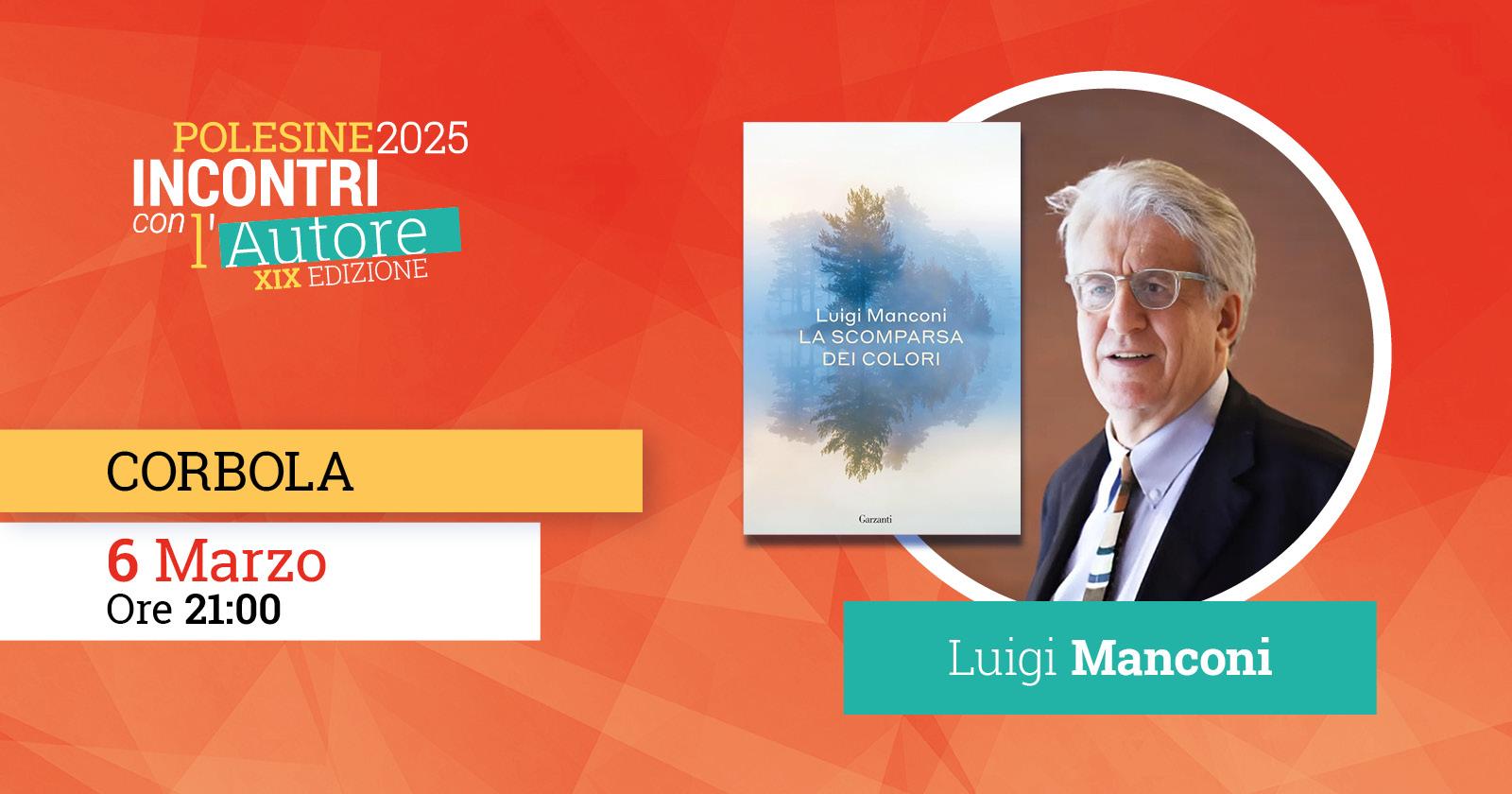 Polesine Incontri con l'autore: LUIGI MANCONI